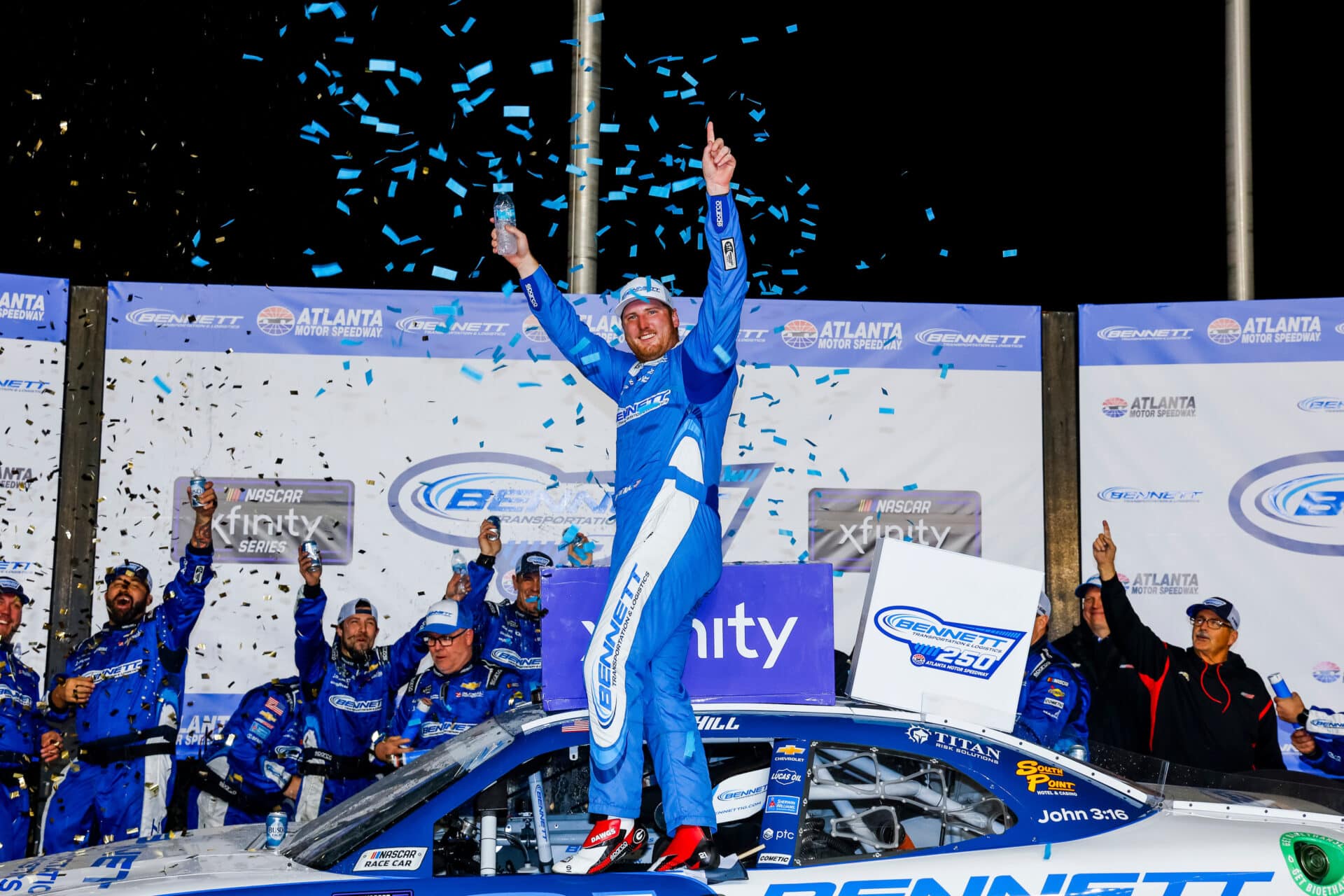 Austin Hill Wins the Bennett 250 at Atlanta Motor Speedway | Bennett ...